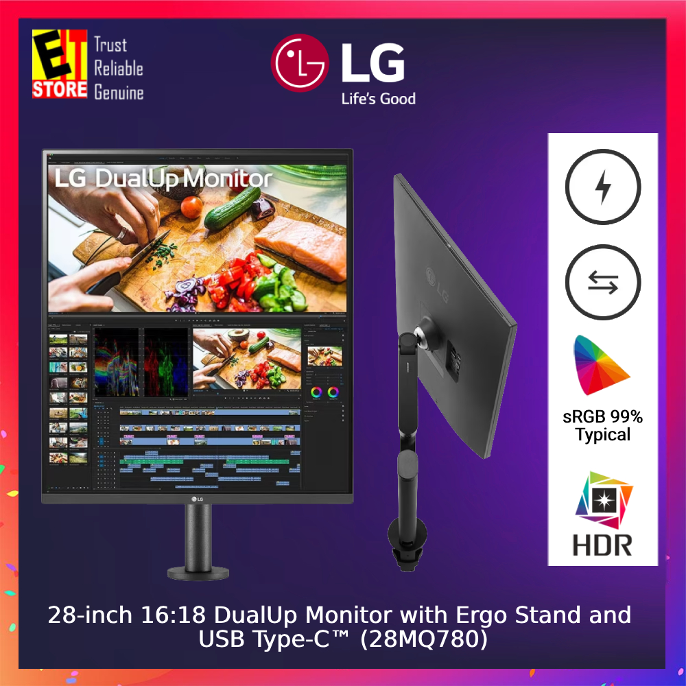 LG 28'' / 16:18 / IPS / 2560 x 2880 / HDMI / USB Type-C™ / DualUp ...
