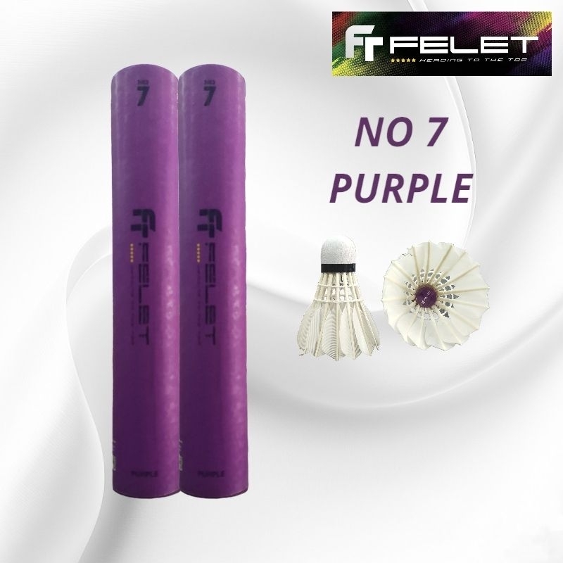 (Ready Stock) Felet No 7 Speed77 [1 tube ] Badminton Shuttlecock by ...