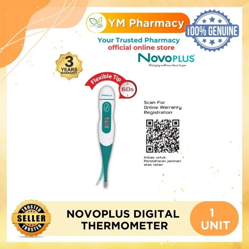 NOVOPLUS Digital Thermometer NDT330 | Shopee Malaysia