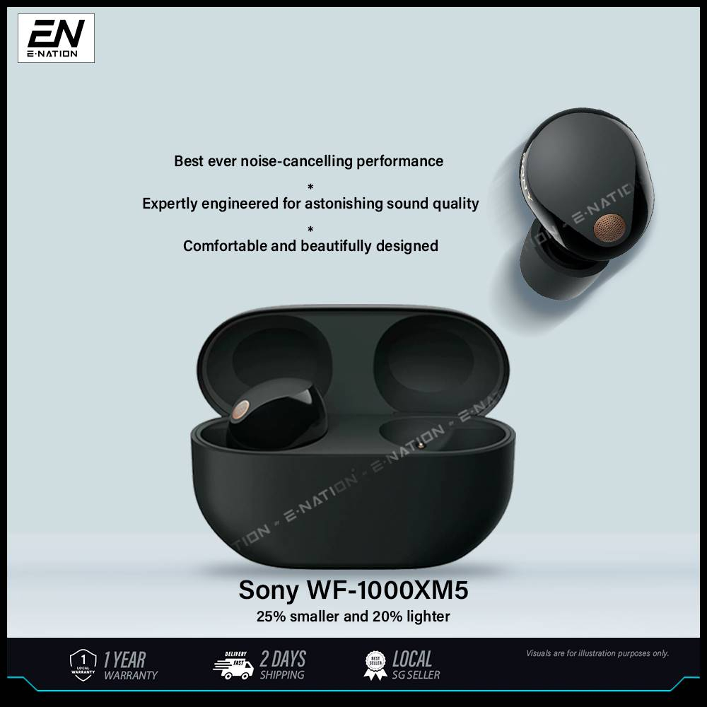 Sony WF-1000XM5 | WF-1000XM4 Noise Cancelling Truly Wireless Earbud (1 ...