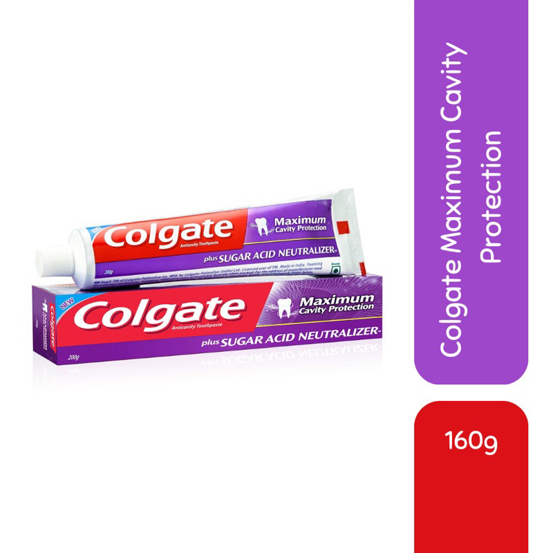 Colgate Maximum Cavity Protection 160g | Shopee Malaysia