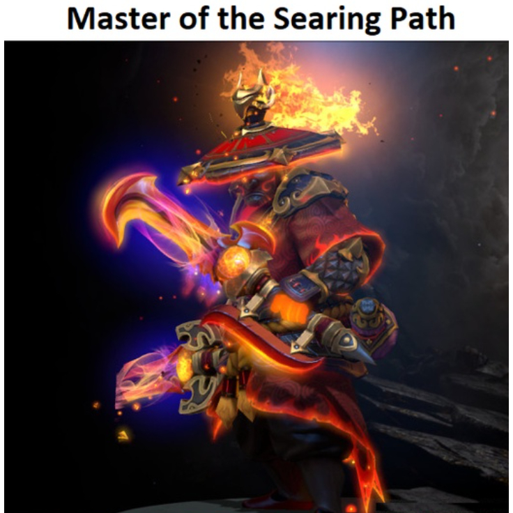 Dota2 Ember Spirit Master of the Searing Path TI10 Collector Cache Set ...