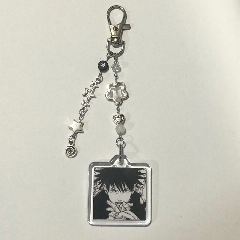 jujutsu kaisen keychain fanmade gojo satoru megumi jjk anime aesthetic ...