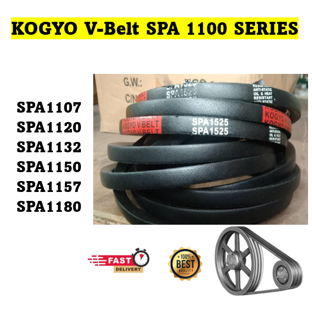 SPA 1107 1120 1132 1150 1157 1180 LW KOGYO Belt AHU Aircon Industrial ...