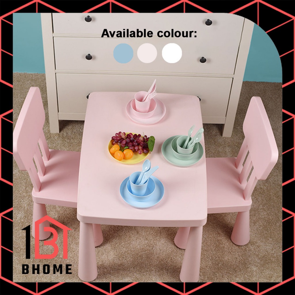 CHILDREN TABLE CHILDREN'S TABLE 77X55CM KIDS TABLE OUTDOOR INDOOR TABLE ...