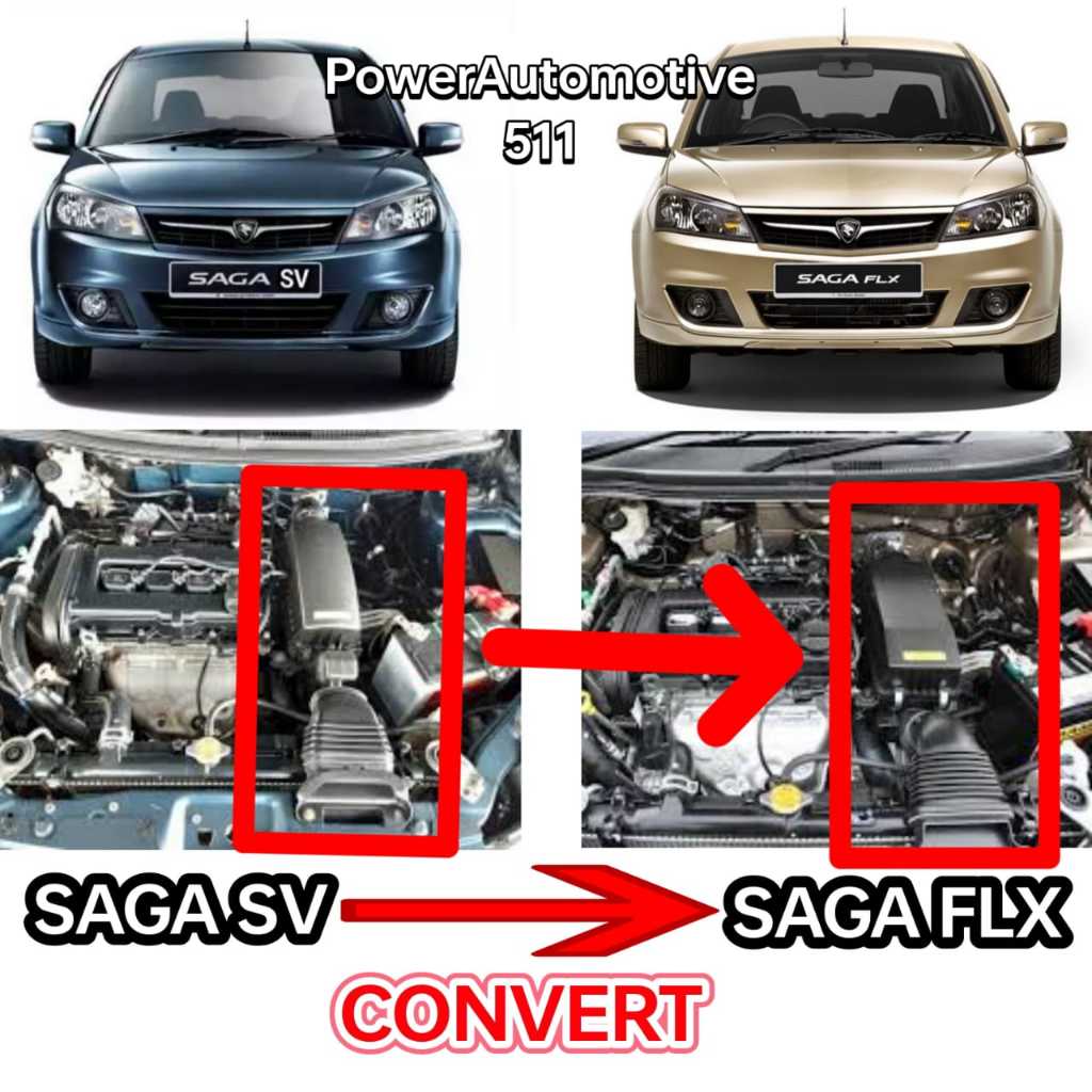 Proton Saga SV Convert Saga FLX Air Filter Housing Cover , Air Filter ...