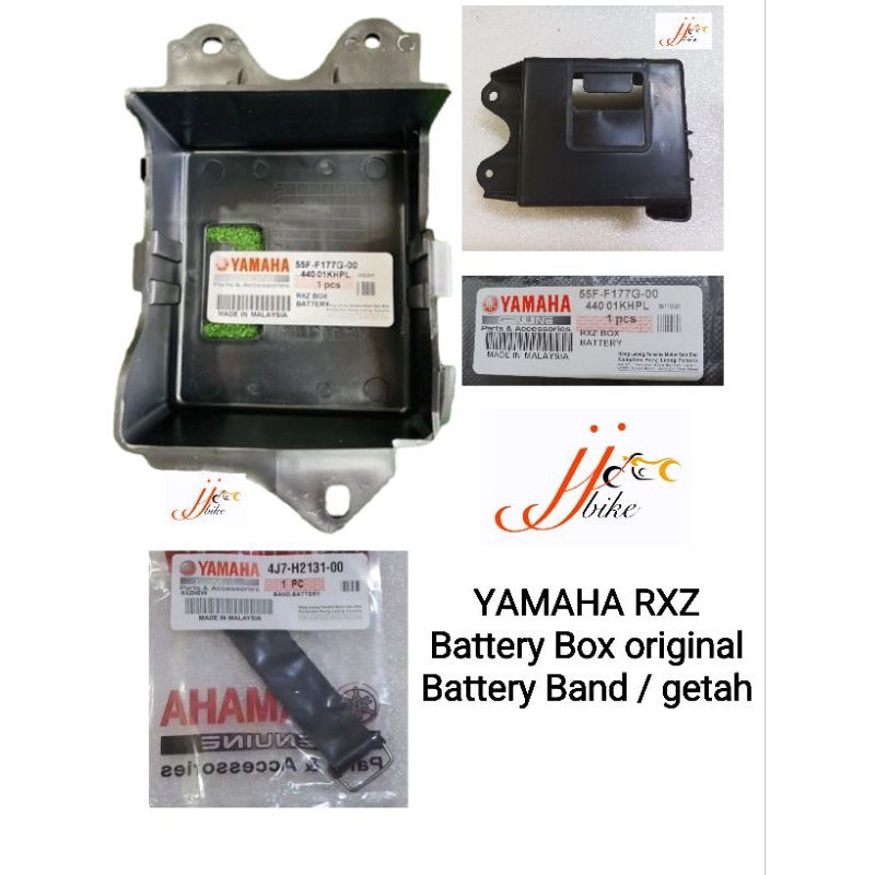 RXZ BATTERY BOX / BATTERY BAND / getah battery YAMAHA | Shopee Malaysia