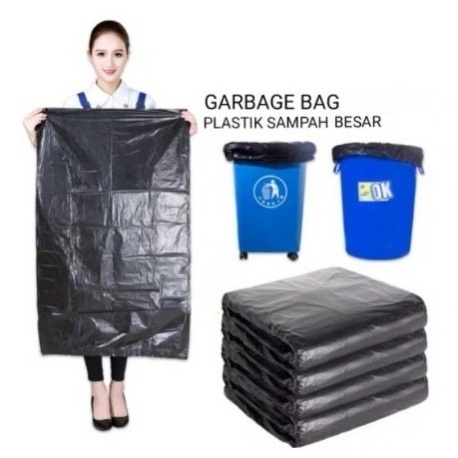 PLASTIK SAMPAH BESAR (100PCS+-) 35X40"+- GARBAGE BAG EXTRA LARGE ...