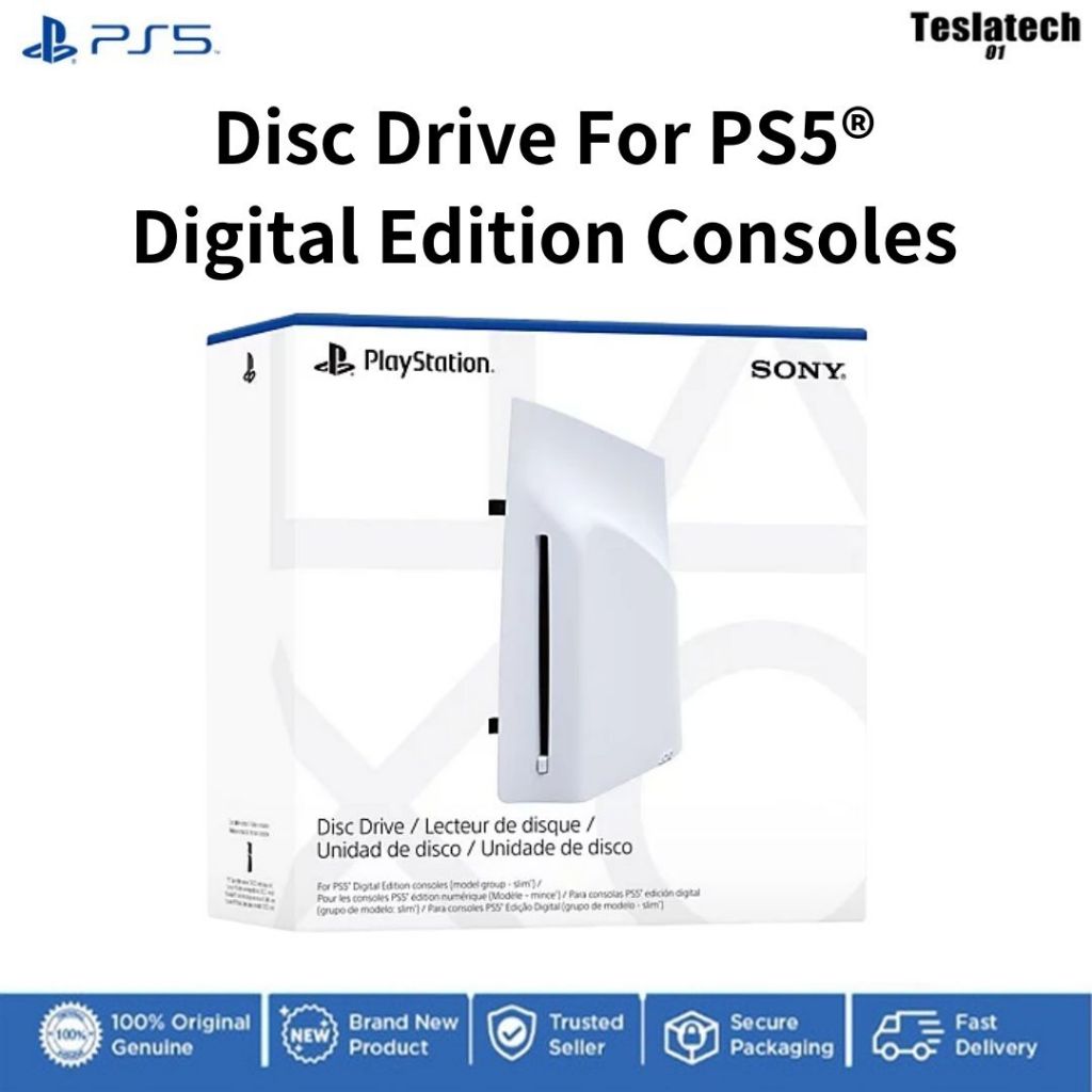 (Ready stock) Disc Drive For PS5 slim PS5 pro Digital Edition Consoles ...