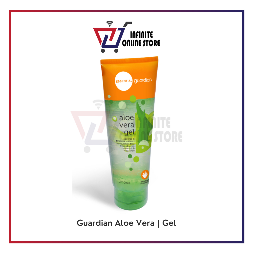 Guardian Essential Aloe Vera Body Gel (100ml / 250ml / 500ml) | Shopee ...