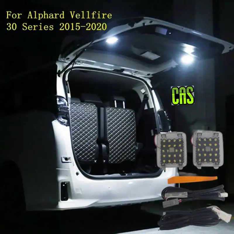 toyota alphard vellfire agh30 anh20 rear boot led light | Shopee Malaysia