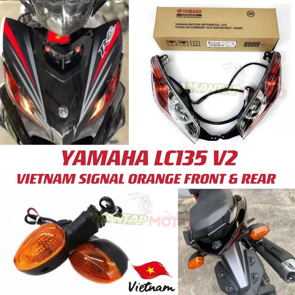 YAMAHA CUTTING VIETNAM LC135 LC V2 VIETNAM SIGNAL ORANGE FRONT & REAR ( V3-V7 BOLEH PASANG ADD ...
