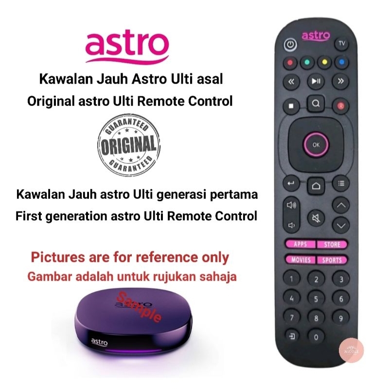 Original / Asal astro Ulti Remote Control Only | Shopee Malaysia