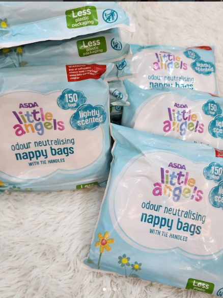 ASDA Little Angels Nappy bag (150pc) | Shopee Malaysia