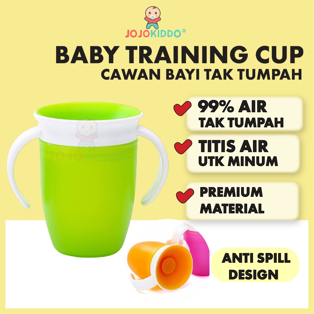 360° Magic Training Cup baby learning Drinking Cup 240ml Leak Proof ...