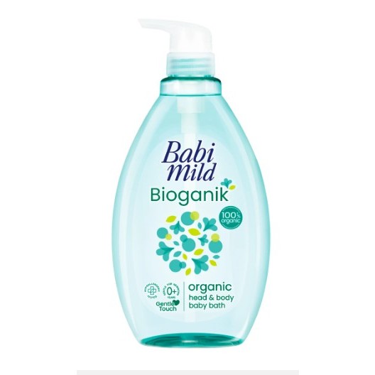 BABI MILD Ultra Mild Bioganik Head & Body Bath 800 ml | Shopee Malaysia