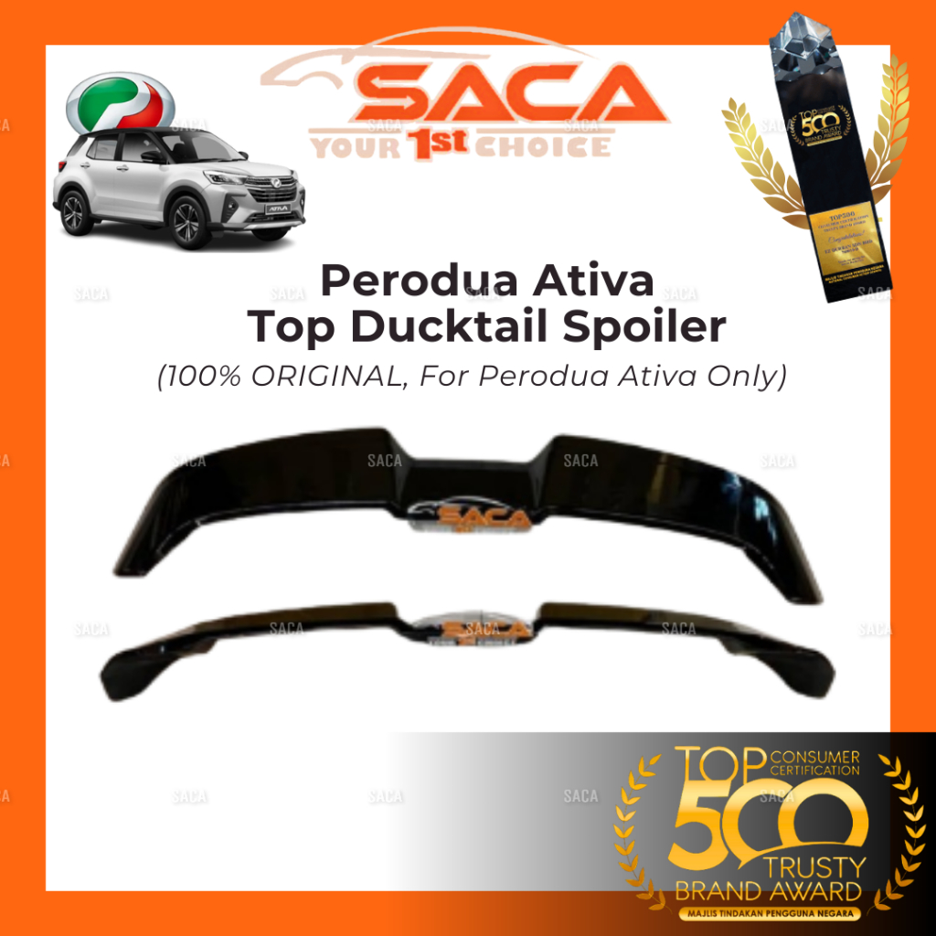 Perodua Ativa TOP Ducktail Spoiler | Shopee Malaysia