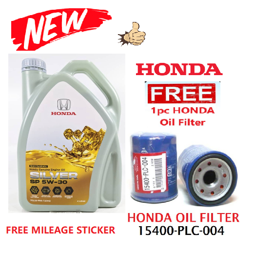 HONDA SEMI SYNTHETIC 5W30 ENGINE OIL (4L) | Shopee Malaysia