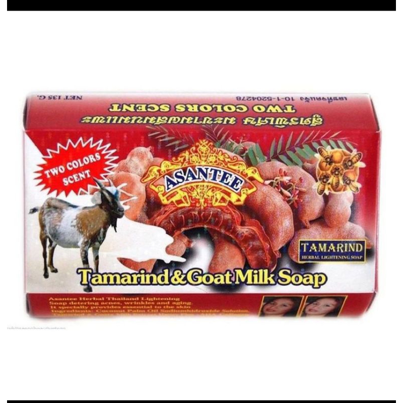 Produk Thailand ~ ASANTEE Tamarind & Goat Milk Soap/ Tamarind & Honey ...
