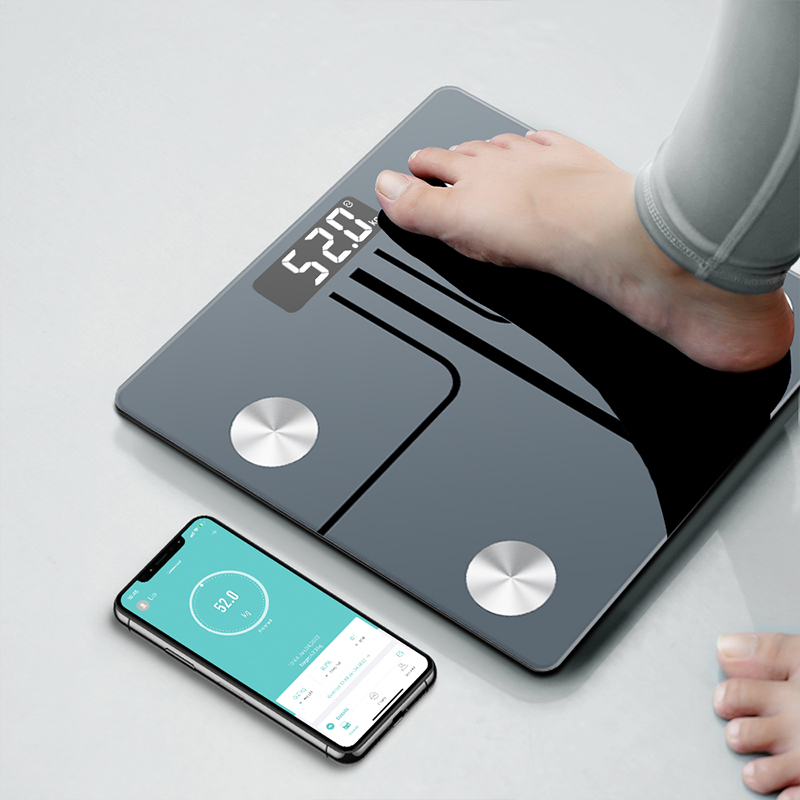 Lepu Digital Smart Body Fat Weight Scale with App 14 in 1 Body ...