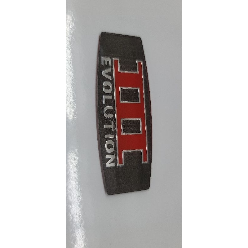 Emblem Mitsubishi Evo III Custom | Shopee Malaysia