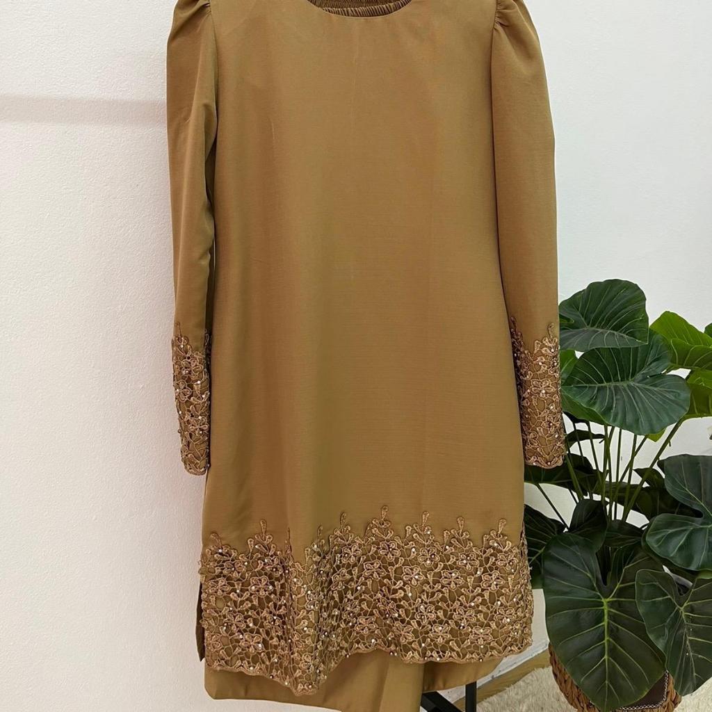 DEERA - KURUNG MODERN PUFF LACE | Clothing Manik | Set Wanita | Kain ...