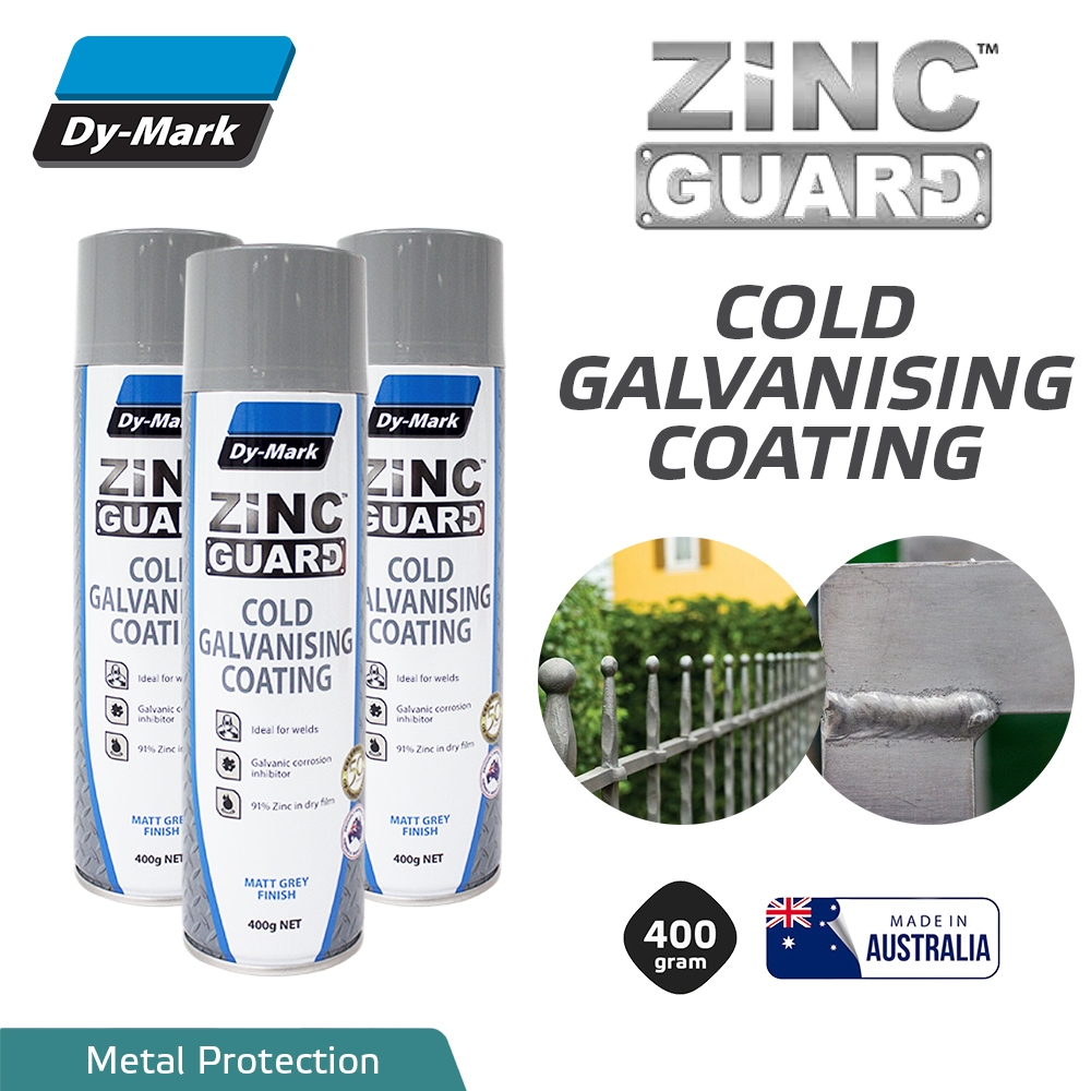Dy-Mark Zinc Guard Cold Galvanising Coating Heavy Duty Corrosion ...