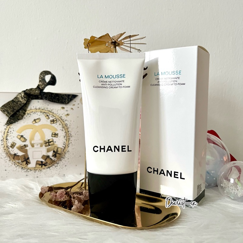 CHANEL La Mousse Anti-Pollution Cleansing Cream-To-Foam Face Wash ...