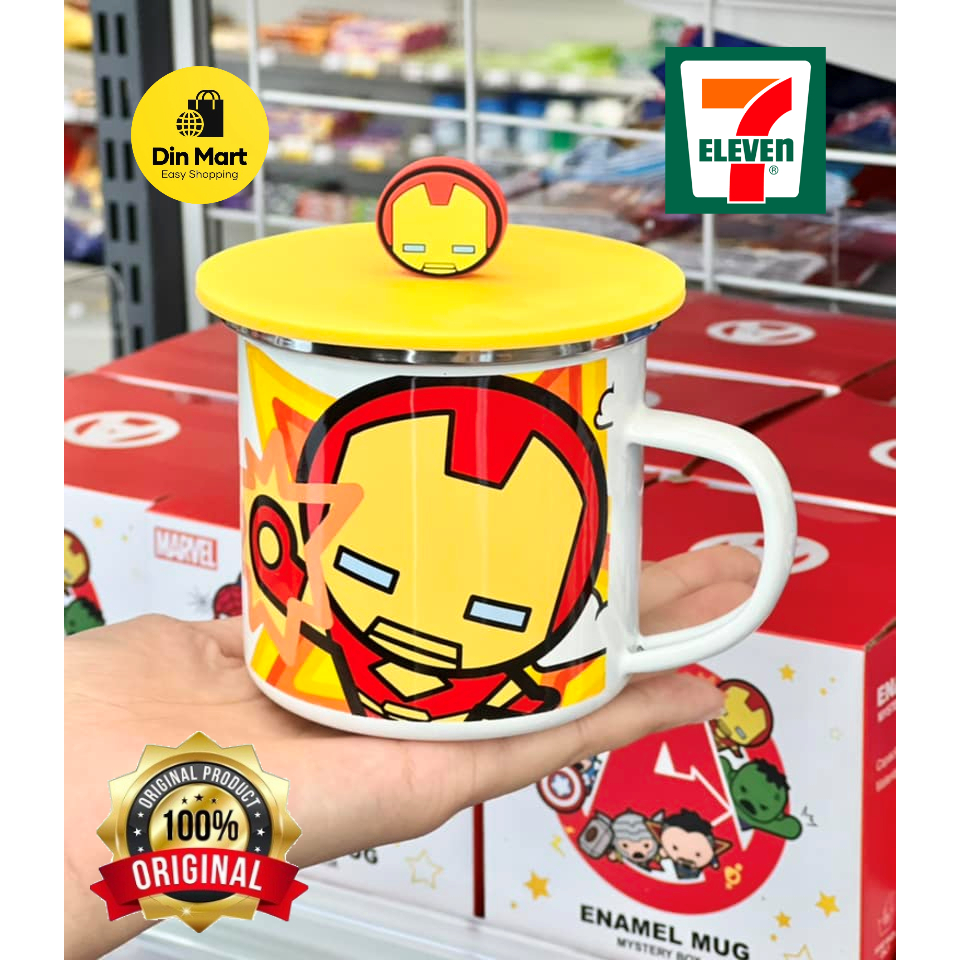(READY STOCK) 7 Eleven Marvel Collectable Superhero Enamel Mug 1pc ...