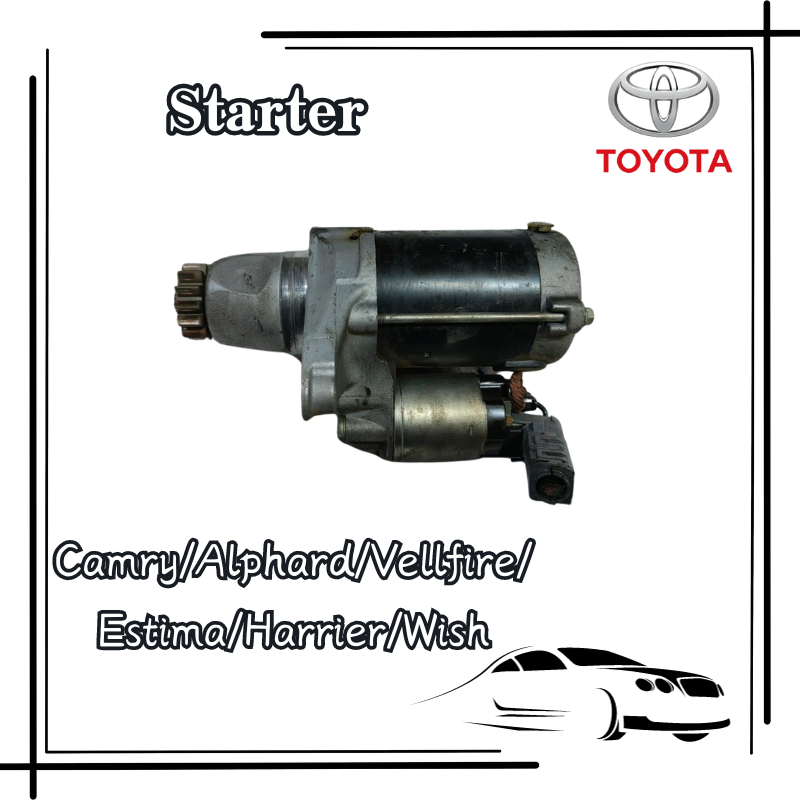 Toyota Camry Estima Alphard Vellfire Harrier Wish Original Used Starter ...