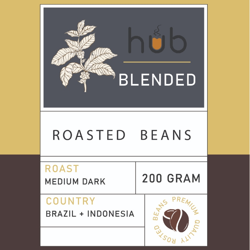(Ready Stock)Fresh Roasted Blended Coffee Bean Brazil Indonesia ...