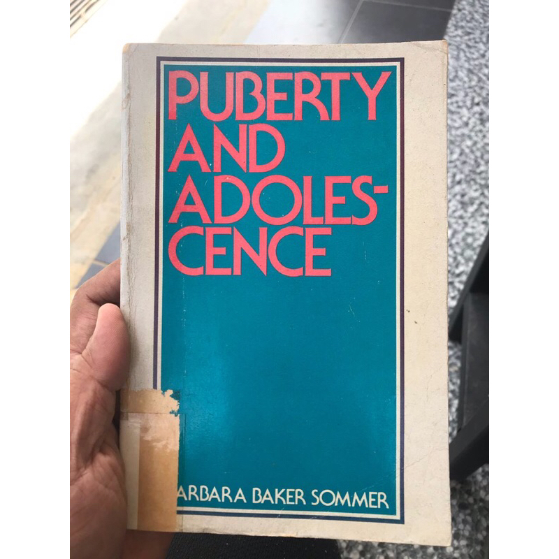 Health Book Puberty And Adolescence 1978 Shopee Malaysia