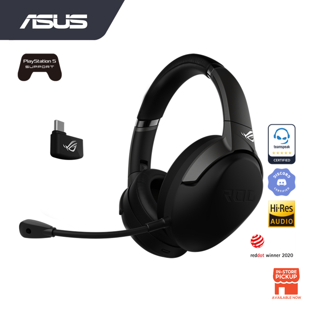 ASUS ROG STRIX GO WIRELESS GAMING HEADSET_BLACK | 90YH01X1-B3UA00 ...