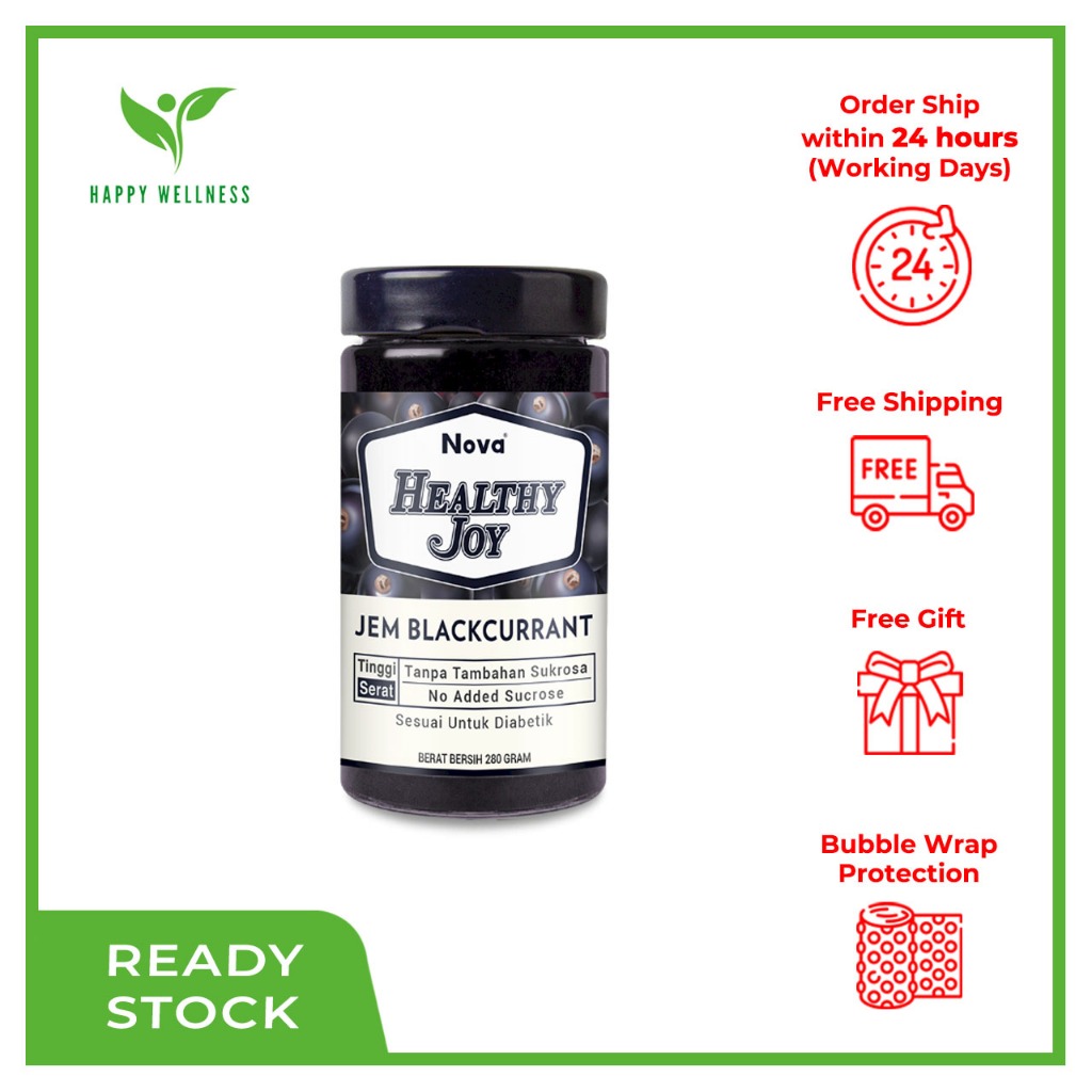 Nova Jam Blackcurrant 280g (Exp: 7/2024) | Shopee Malaysia