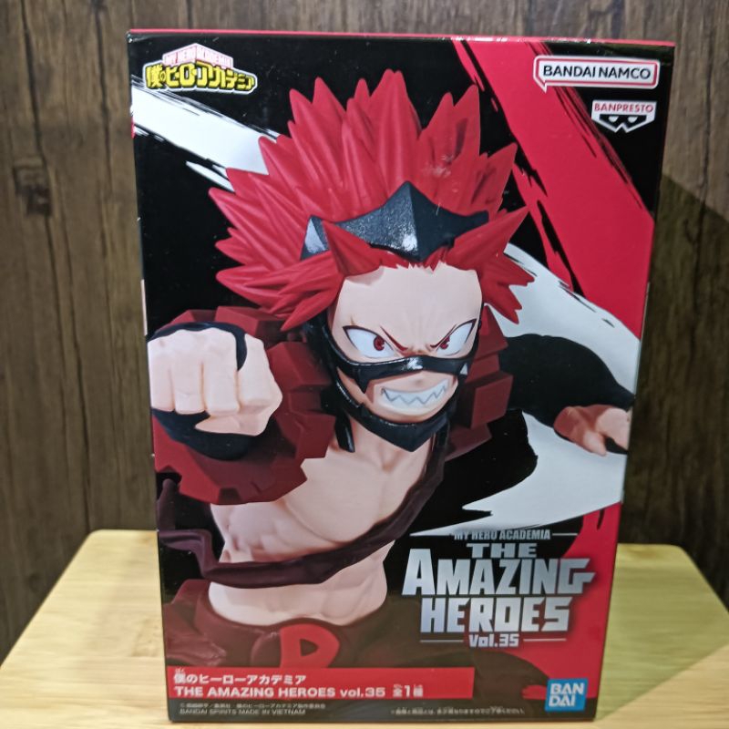 My Hero Academia The Amazing Heroes Vol.35 Eijiro Kirishima RED RIOT | Shopee Malaysia