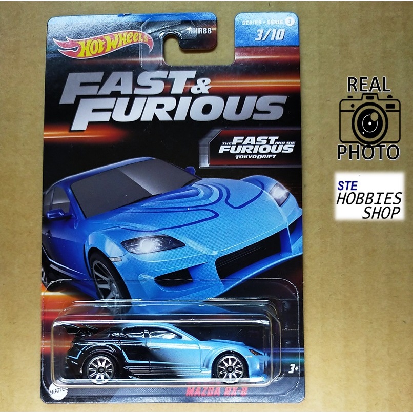 STE8 Hot Wheels " Mazda RX-8" (The Fast and The Furious Tokyo Drift)1/ ...