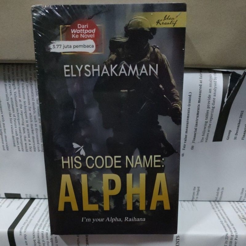 🎀MINOR DEFECT🎀 READY STOCK NOVEL HIS CODE NAME : ALPHA KARYA ...