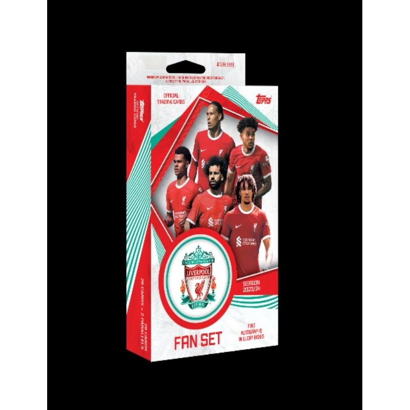 Topps Liverpool FC Fan Set 2023/24 - Topps UK (sealed box) | Shopee ...