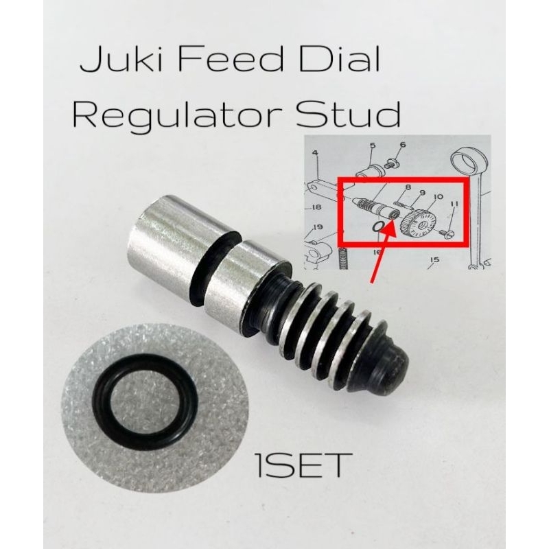 Juki Feed Dial/Feed Regulator Stud/Sewing Machine Spareparts/Feed Dial ...