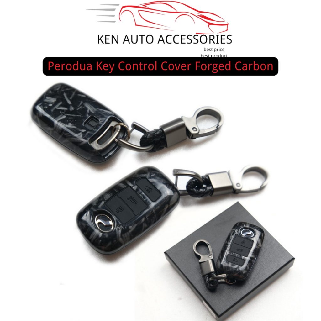 PERODUA AXIA ARUZ BEZZA MYVI ALZA ATIVA FORGED CARBON KEY REMOTE ...