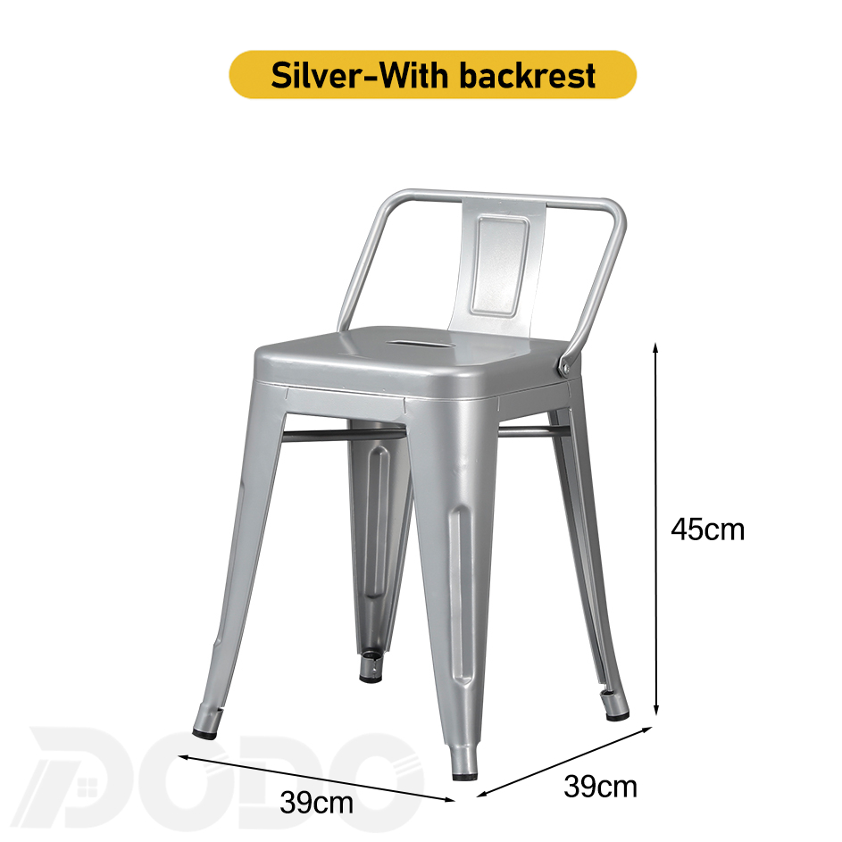 DO Metal High Chair Bar Stool Cafe Chair Dining Chair Kerusi Makan ...