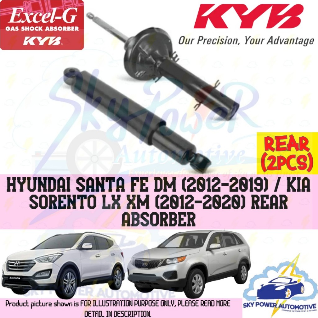 HYUNDAI SANTA FE DM (2012-2019) / KIA SORENTO LX XM (2012-2020) KAYABA ...