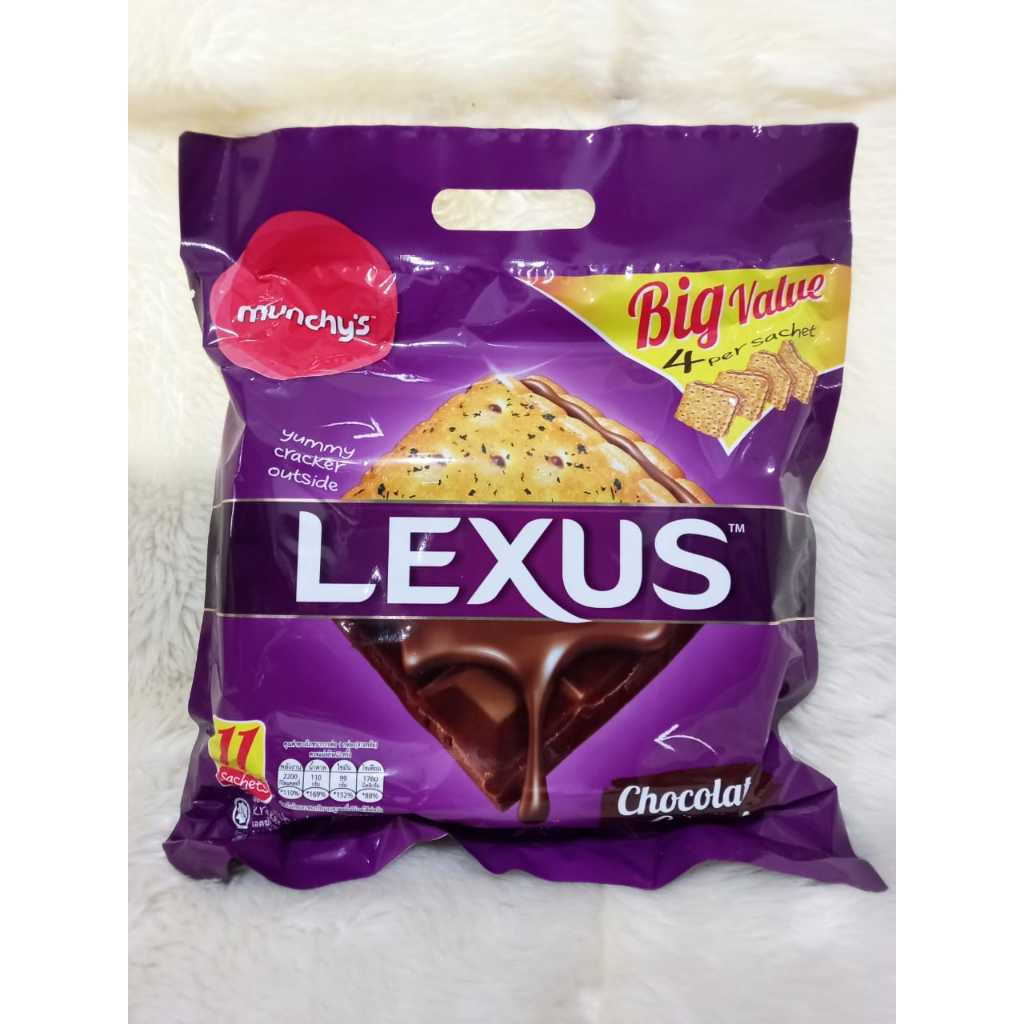 Munchy's Lexus Sandwich Chocolate 11sachets (418g) | Shopee Malaysia