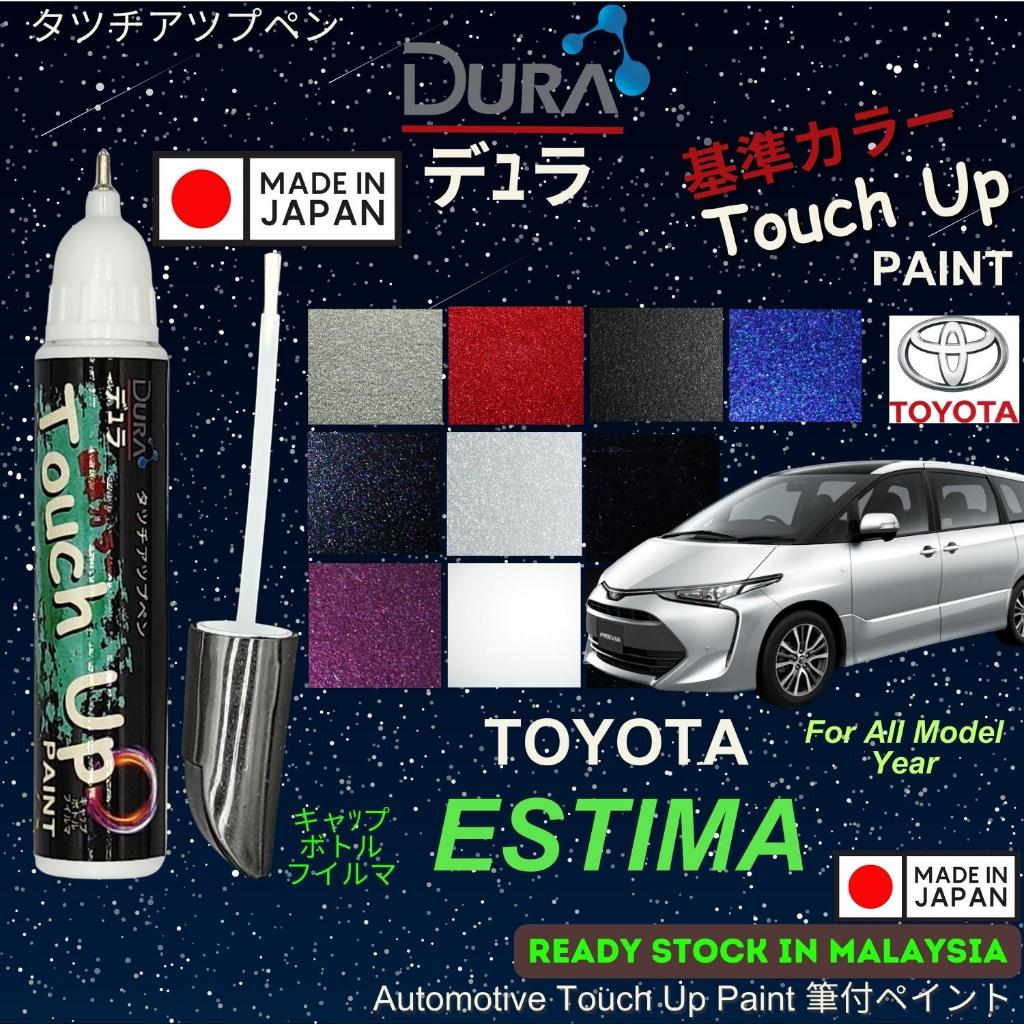 TOYOTA ESTIMA 🚔Original Touch Up Paint 🖌️~DURA Touch-Up Paint 🎌~2 in 1 ...