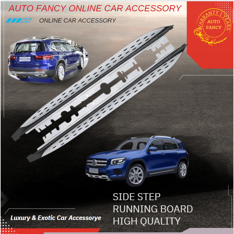 MERCEDES-BENZ GLB 200 250 SIDE STEP RUNNING BOARD HIGH QUALITY | Shopee ...