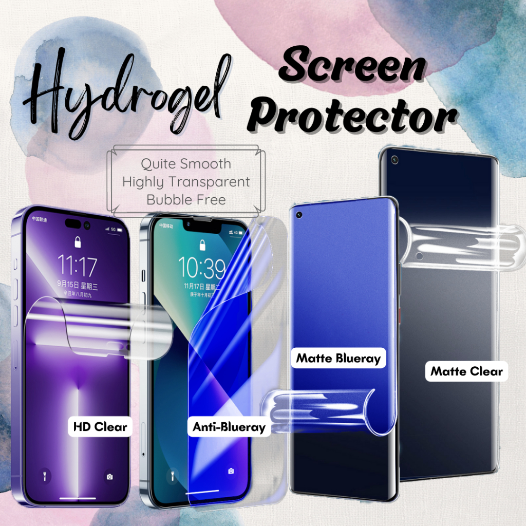 Xiaomi Redmi 13R Redmi 13C Redmi 13C 5G Hydrogel Screen Protector Matte ...