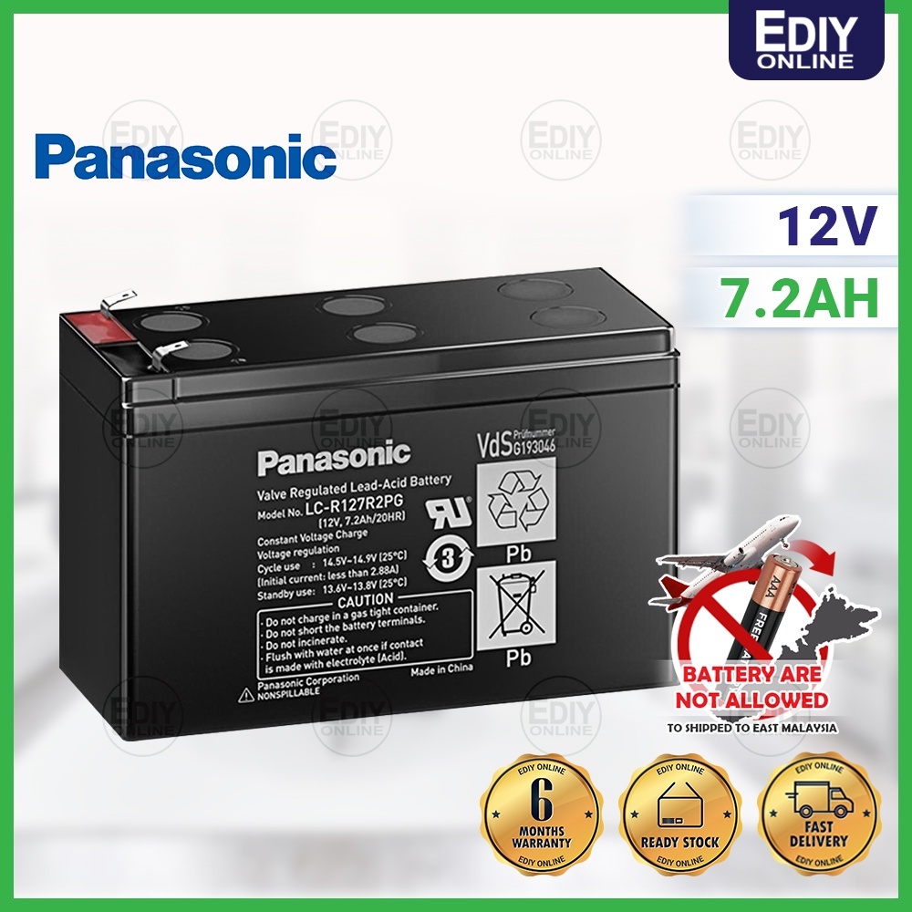 Rechargeable Battery 12V 7.2Ah / 6v 4.5ah Seal Lead Acid UPS Autogate ...