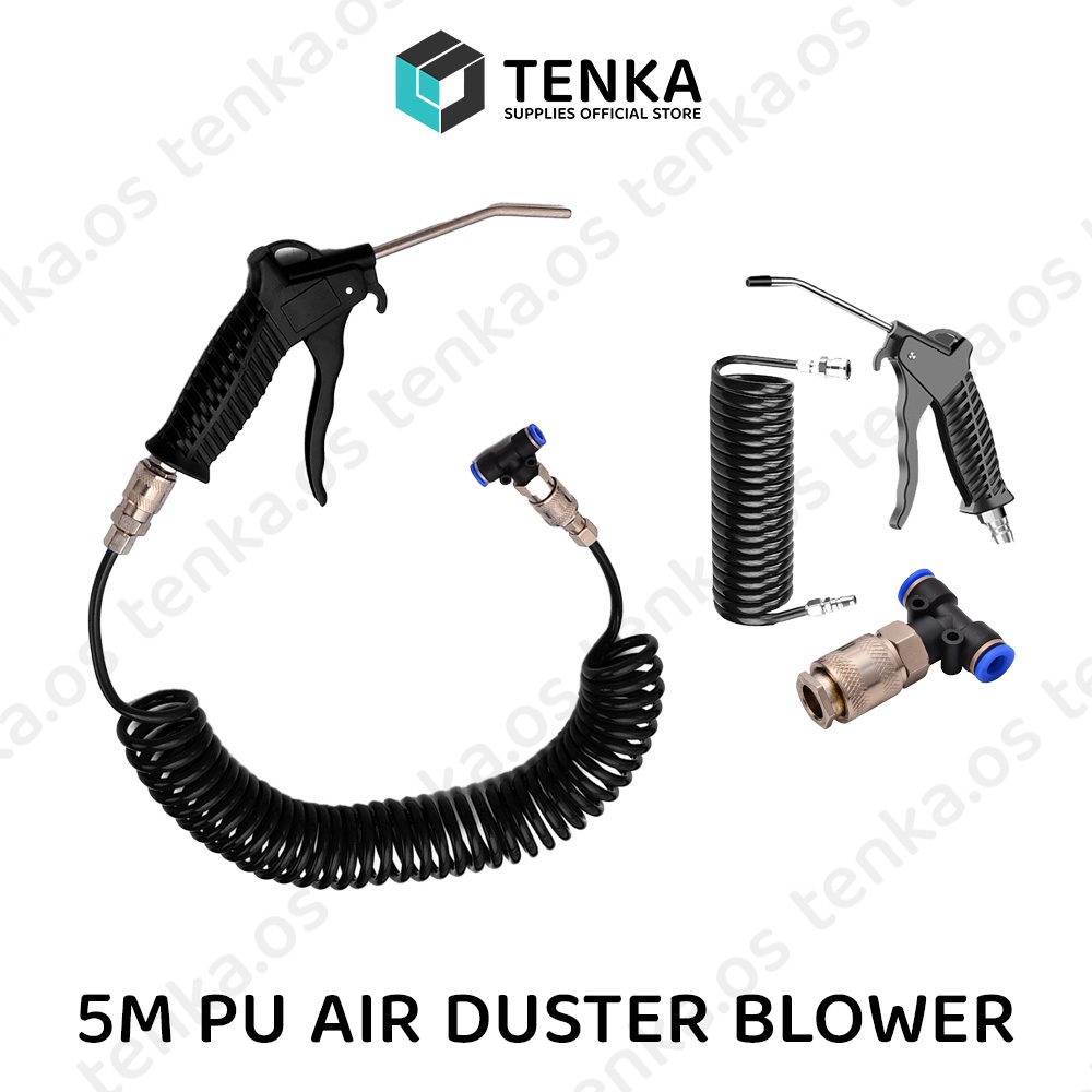 Compressed Air Blower Gun Air Duster Air Blow Spray with 5M Recoil Hose ...
