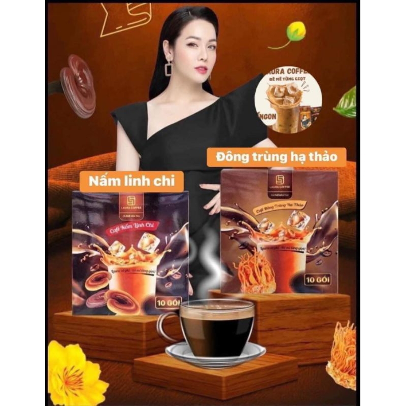 LAURA CAFE Nhat Kim Anh Cordyceps Coffee 1box 10pack | Shopee Malaysia