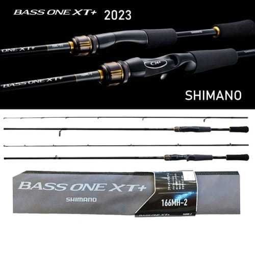 23' SHIMANO BASS ONE XT / XT+ SPINNING/BAITCASTING (BC) ROD | Shopee ...